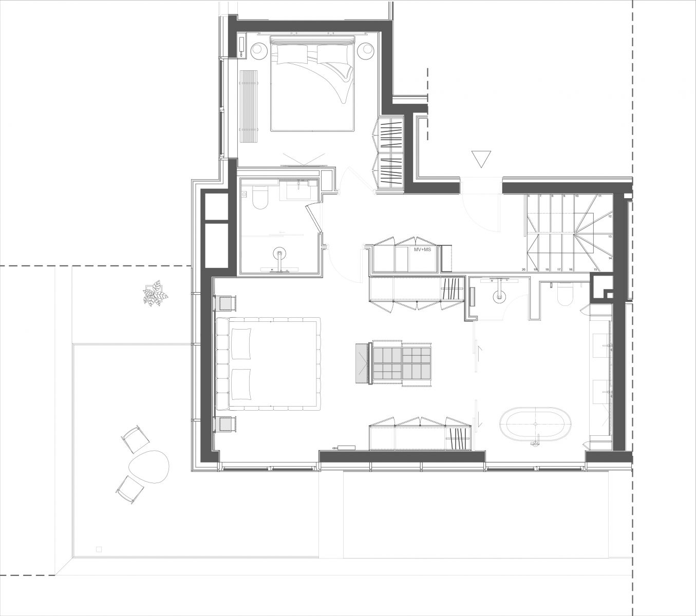 Penthouse u Beogradu na vodi: očaravajuća lakoća luksuznog dizajna